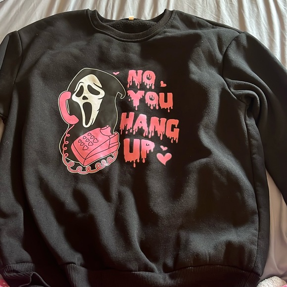 Sweaters | Scream Hoodie No You Hang Up | Poshmark